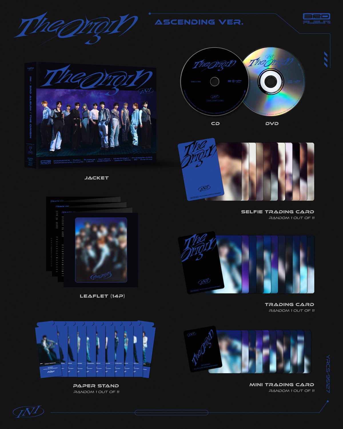 INI 3RD ALBUM「THE ORIGIN」 | INI OFFICIAL SITE